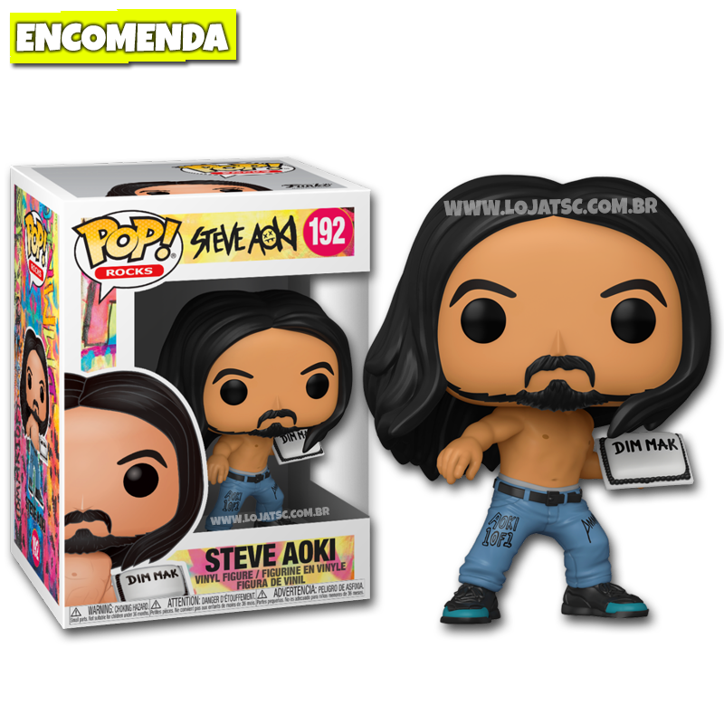 Funko Pop! Steve Aoki #192 - Loja TSC
