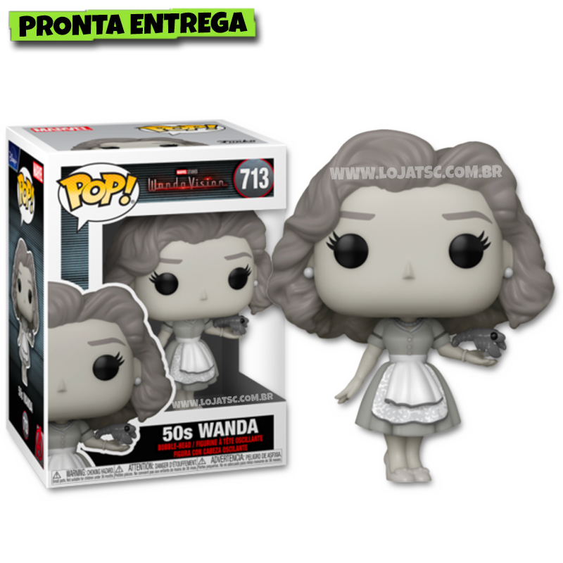 Funko Pop! WandaVision - 50s Wanda #713 - Loja TSC