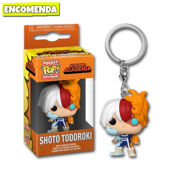 Funko Chaveiro My Hero Academia - Shoto Todoroki - Loja TSC