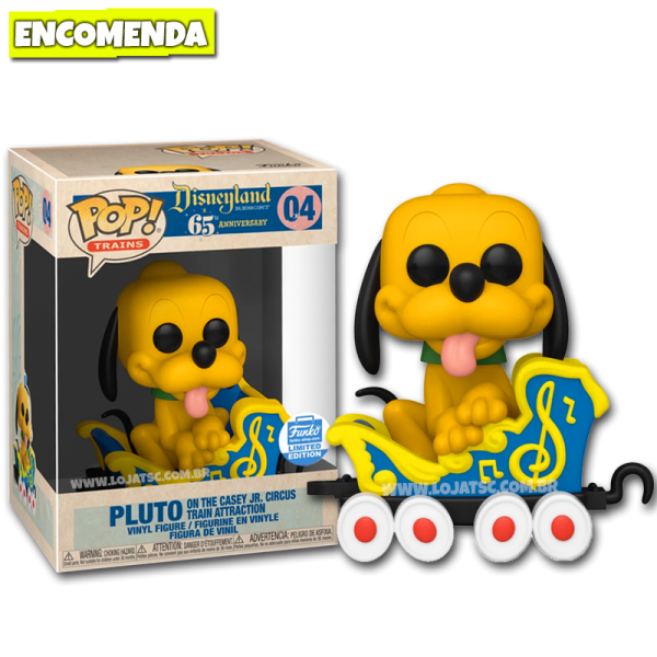 Funko Pop! Disney 65 anos - Casey Jr Circus Train - Pluto #04 - Loja TSC