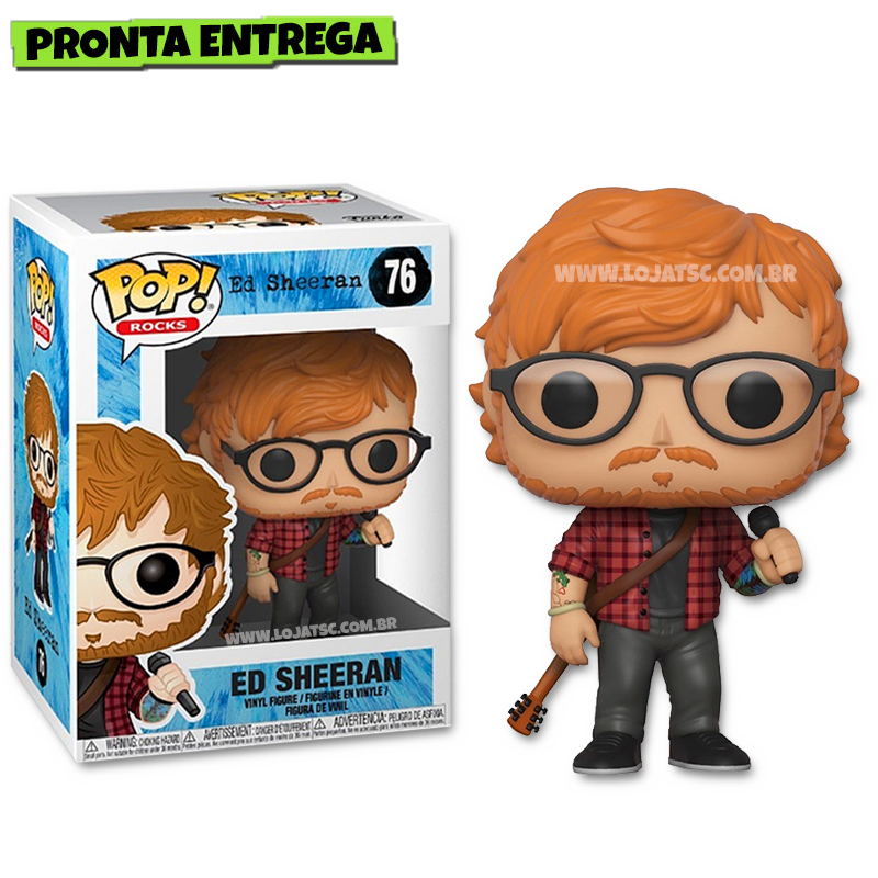 Funko Pop! Ed Sheeran #76 - Loja TSC