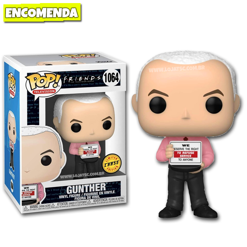 Funko Pop! Friends - Gunther #1064 CHASE - Loja TSC