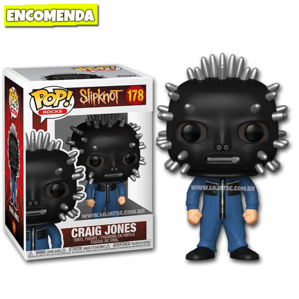 Funko Pop! Slipknot - Craig Jones #178 - Loja TSC