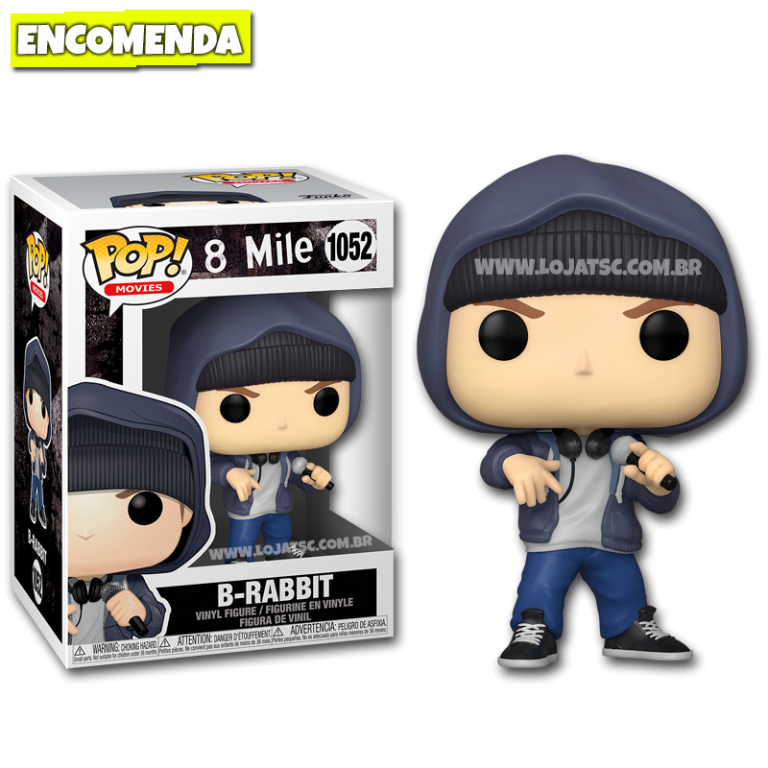 Funko Pop! 8 Mile - B-Rabbit #1052 - Loja TSC