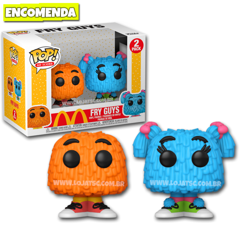 Funko Pop! McDonald's - Fry Guys Pack 2 - Loja TSC
