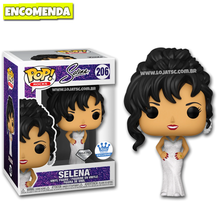 Funko Pop! Selena #206 FunkoShop Diamond - Loja TSC