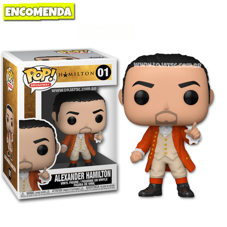 Funko Pop! Hamilton - Alexander Hamilton #01 - Loja TSC
