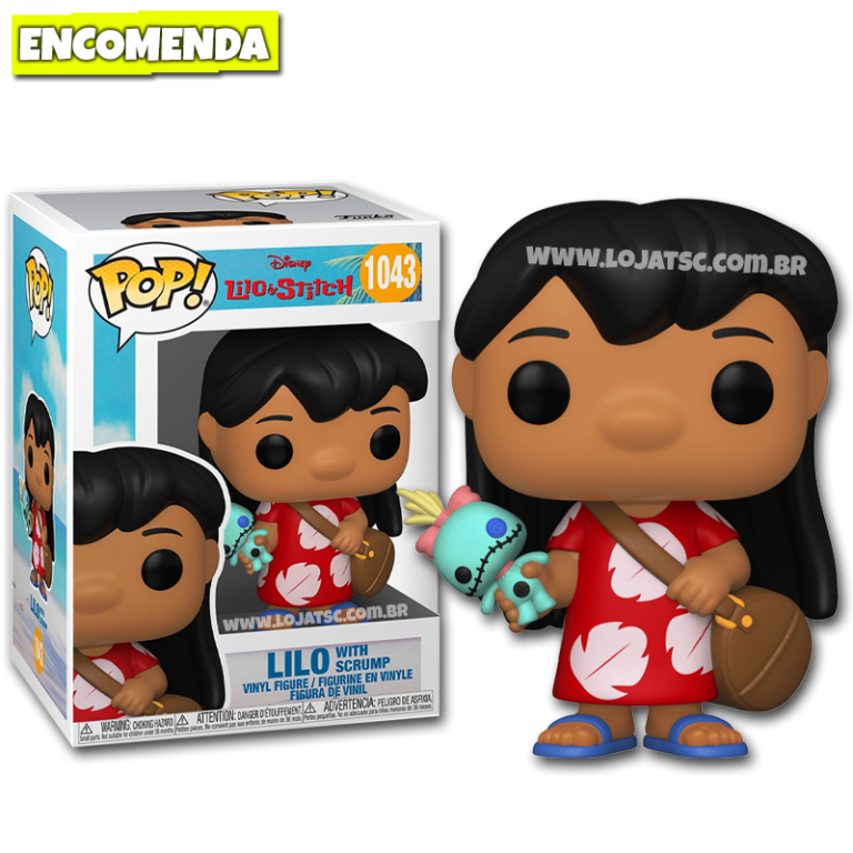 Funko Pop! Lilo & Stitch - Lilo com Xepa #1043 - Loja TSC
