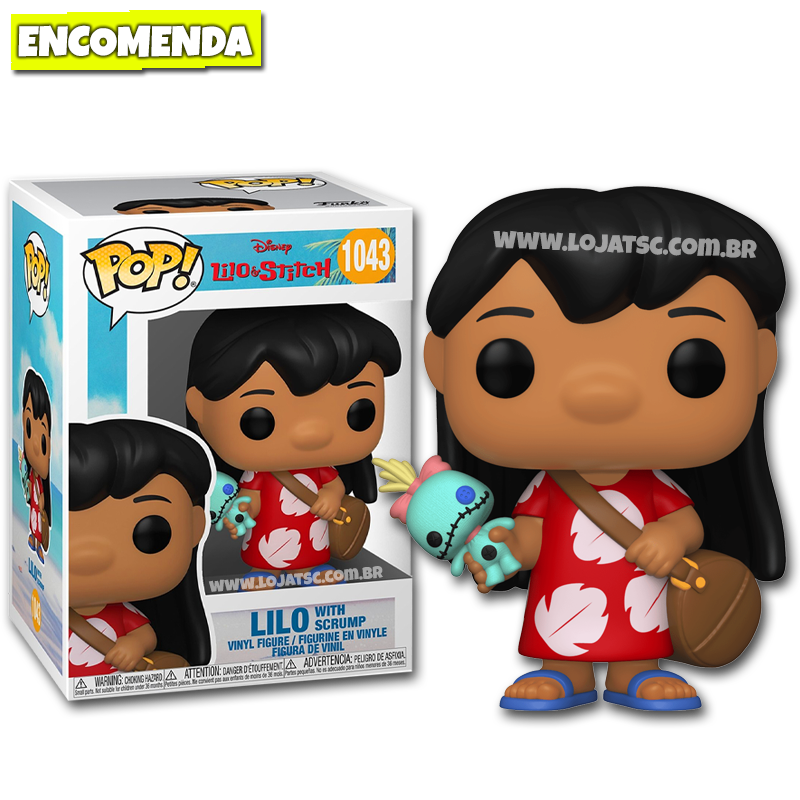 Funko Pop! Lilo & Stitch - Lilo com Xepa #1043 - Loja TSC