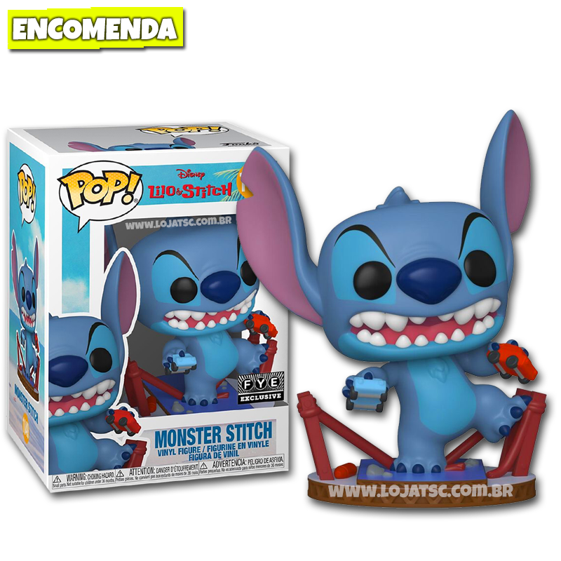 Funko Pop! Lilo & Stitch - Stitch Monstro #1049 - Loja TSC