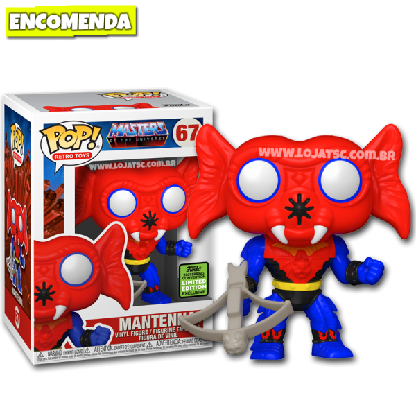 Funko Pop! Mestres do Universo - Mantenna #67 - Loja TSC