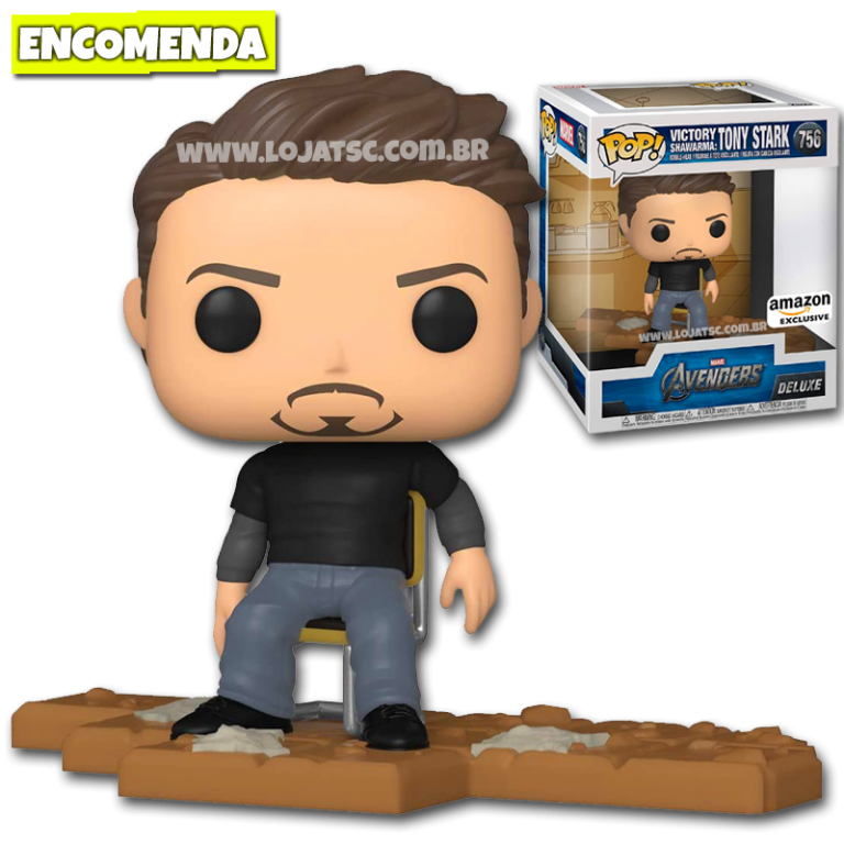 Funko Pop! Vingadores Victory Shawarma Series - Tony Stark #756 - Loja TSC