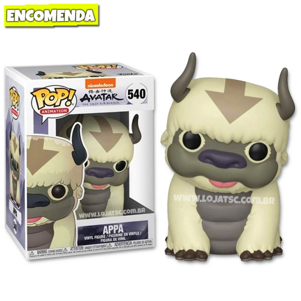Funko Pop! Avatar - Appa #540 - Loja TSC