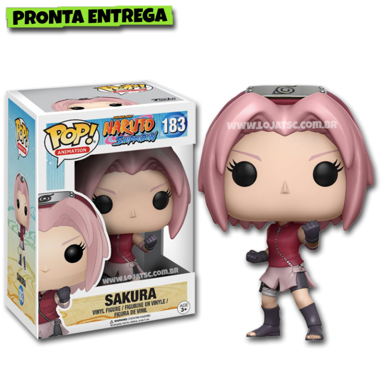 Funko Pop! Naruto Shippuden - Sakura #183 - Loja TSC