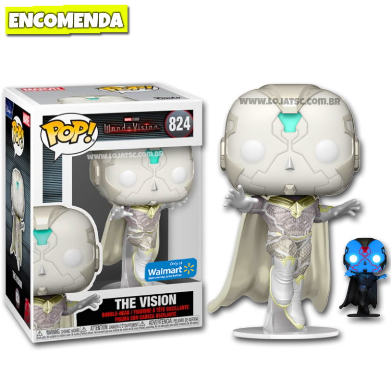 Funko Pop! WandaVision - Vision #824 (Walmart) - Loja TSC