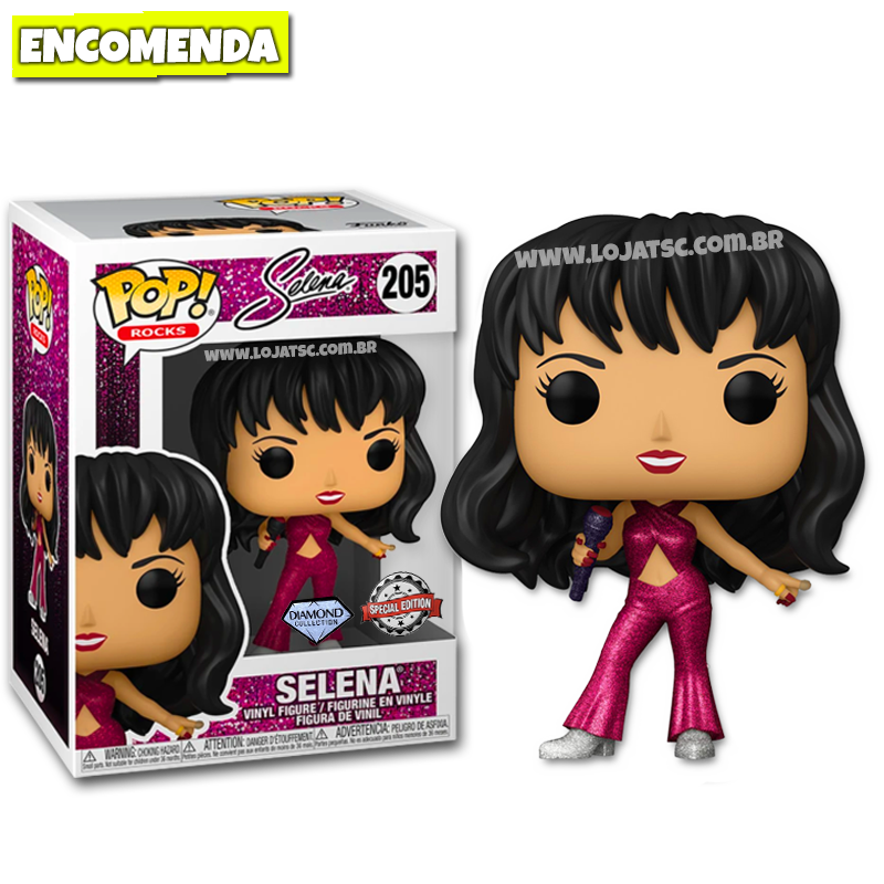 Funko Pop! Selena #205 Diamond - Loja TSC