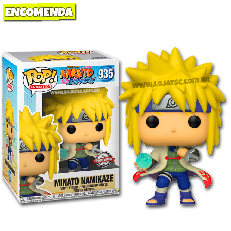 Funko Pop! Naruto Shippuden - Minato Namikaze #935 Special Edition ...