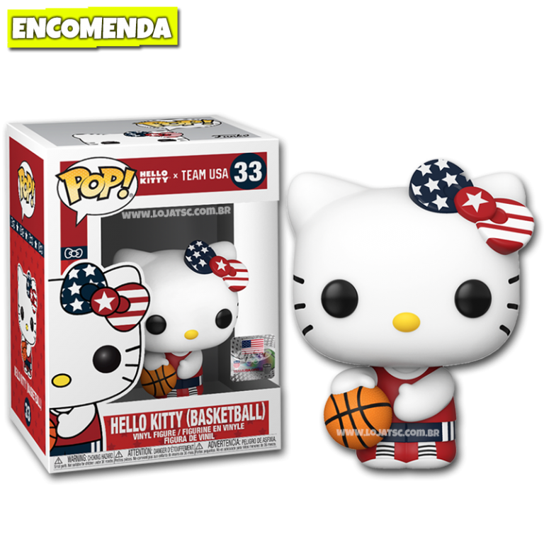 Funko Pop! Hello Kitty Team USA - Basketball #33 - Loja TSC