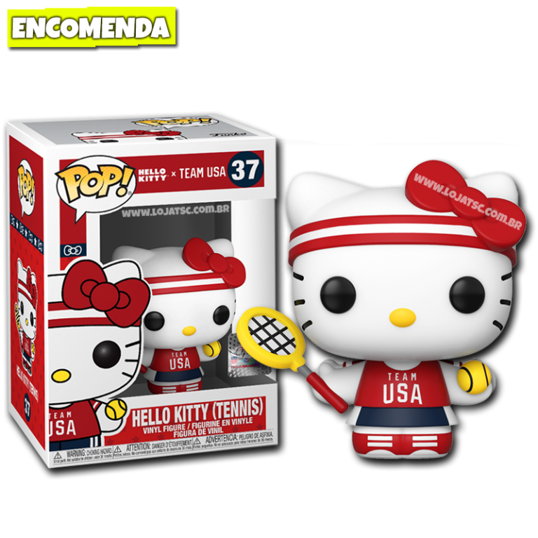 Funko Pop! Hello Kitty Team USA - Tennis #37 - Loja TSC