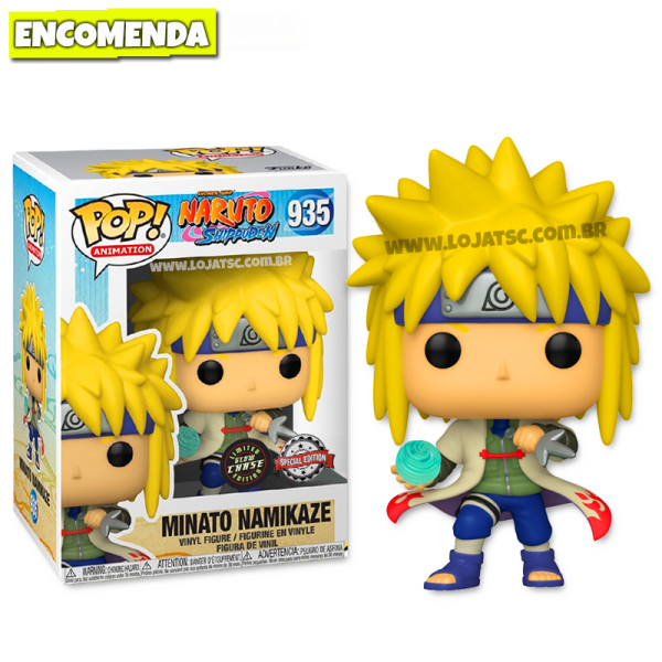 Funko Pop! Naruto Shippuden - Minato Namikaze #935 GITD Special Edition ...