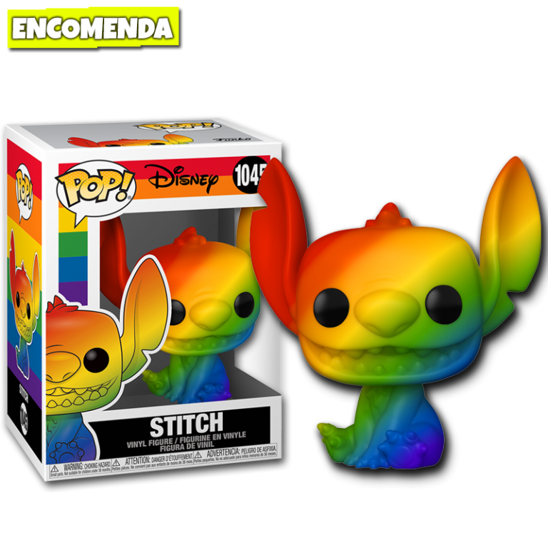 Funko Pop! Pride Disney Lilo & Stitch - Stitch #1045 Diamond - Loja TSC