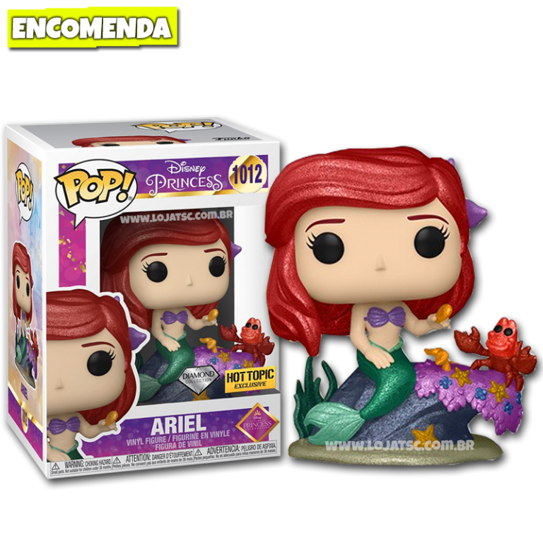 Funko Pop! Ultimate Princess - Ariel #1012 Diamond - Loja TSC