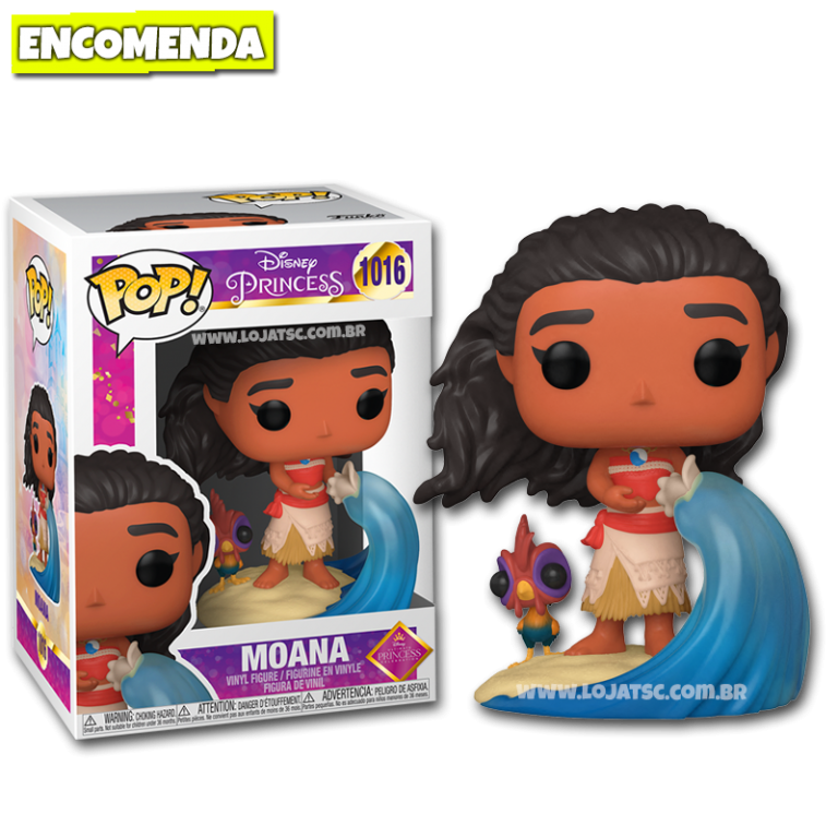 Funko Pop! Ultimate Princess - Moana #1016 - Loja TSC