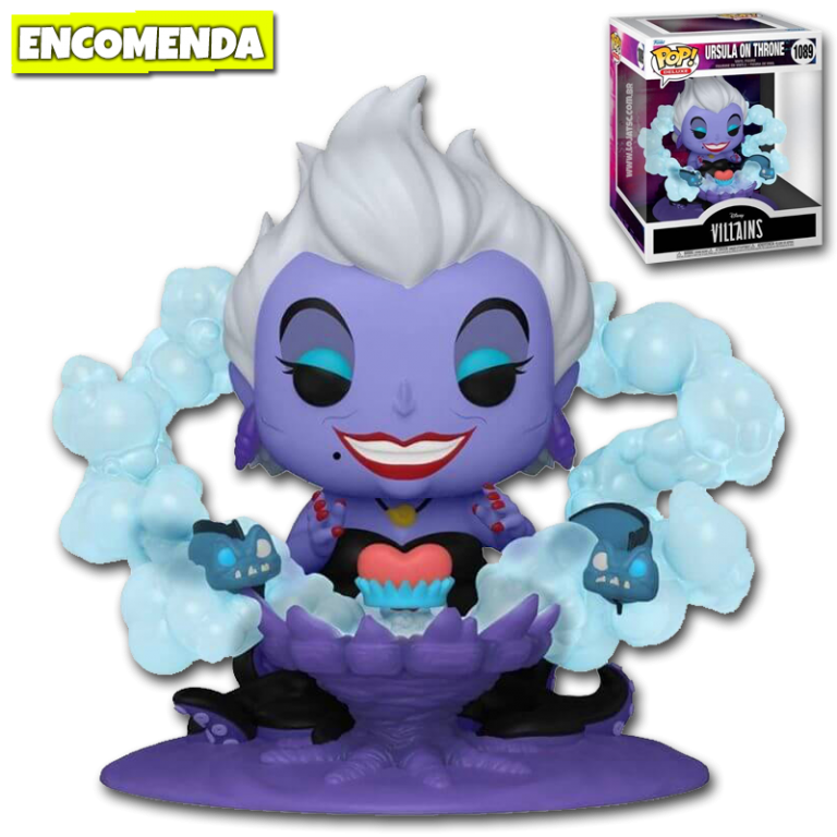 Funko Pop! Vilões Disney - Ursula no Trono #1089 - Loja TSC