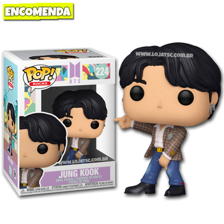 Funko Pop! BTS - Jung Kook #224 - Loja TSC