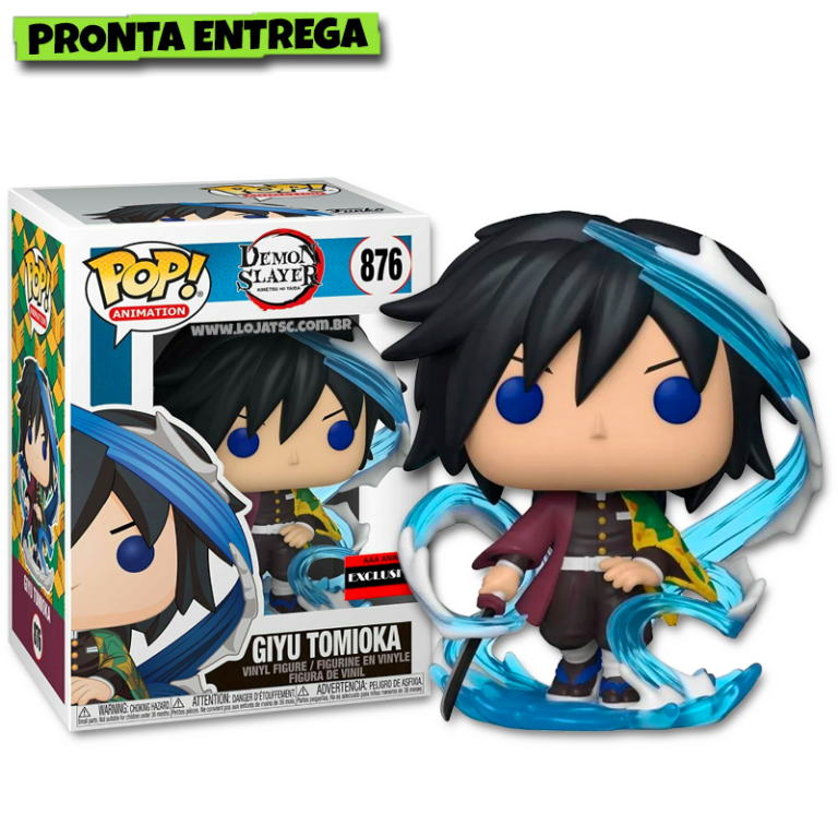 Funko Pop! Demon Slayer - Giyu Tomioka #876 - Loja TSC