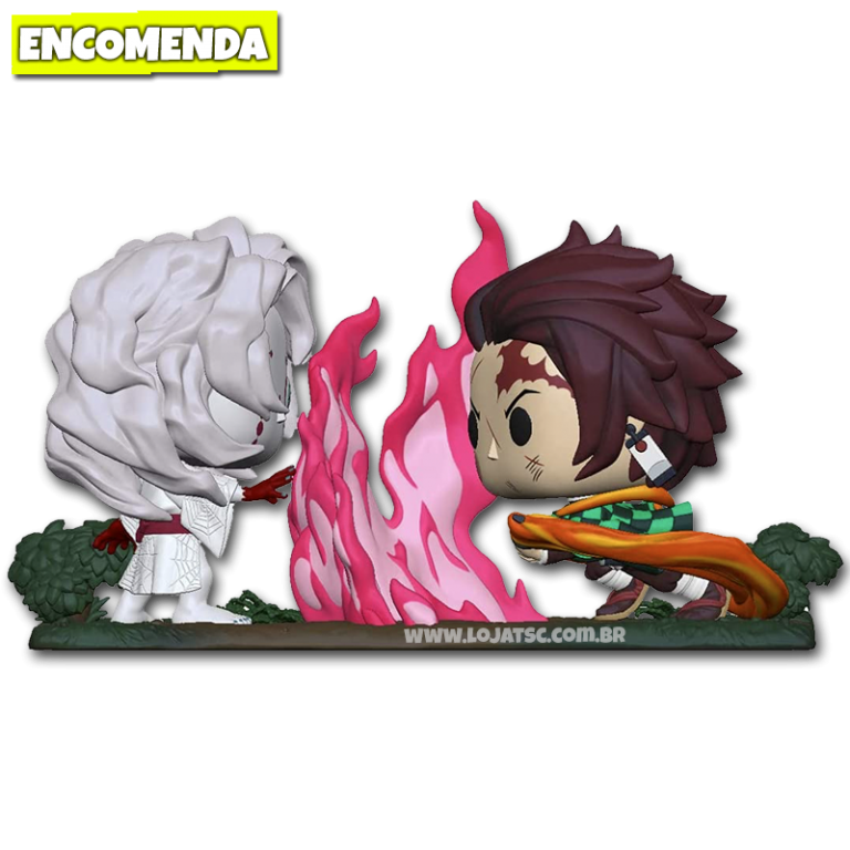 Funko Pop! Demon Slayer - Tanjiro vs Rui - Loja TSC