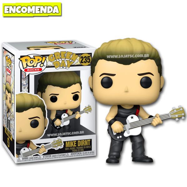 Funko Pop! Green Day - Billie Joe Armstrong #234 - Loja TSC