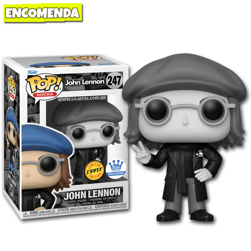 Funko Pop! John Lennon #247 CHASE - Loja TSC
