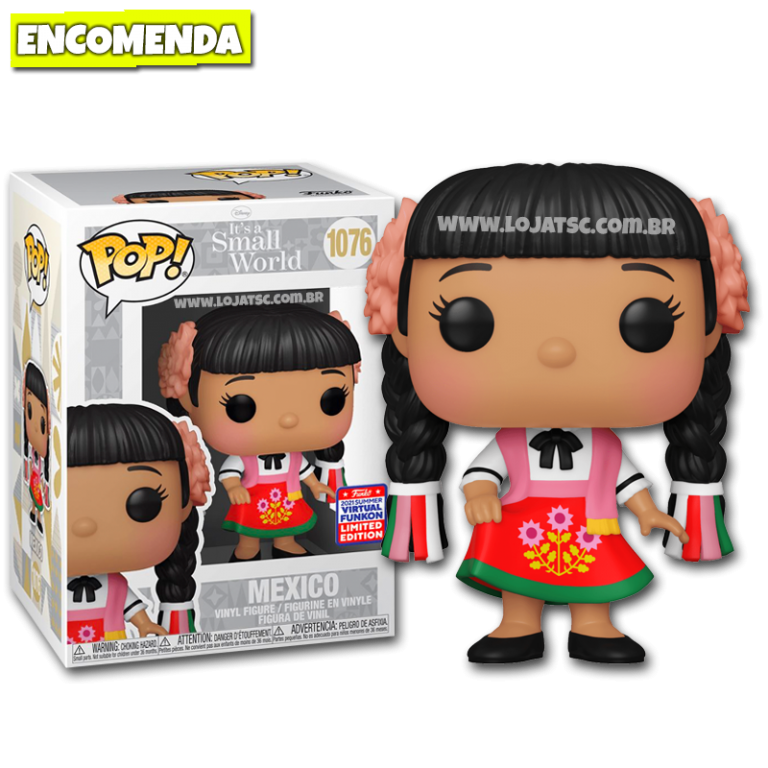 Funko Pop! It's a Small World - Mexico #1076 - Loja TSC