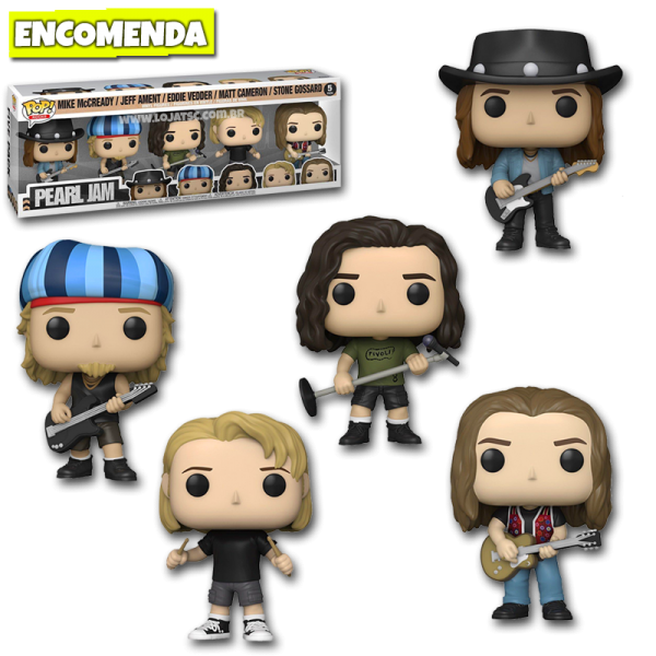 Funko Pop! Pearl Jam (PACK) - Loja TSC