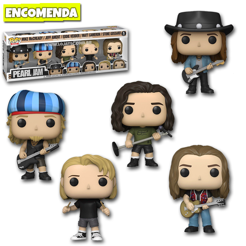 Funko Pop! Pearl Jam (PACK) - Loja TSC