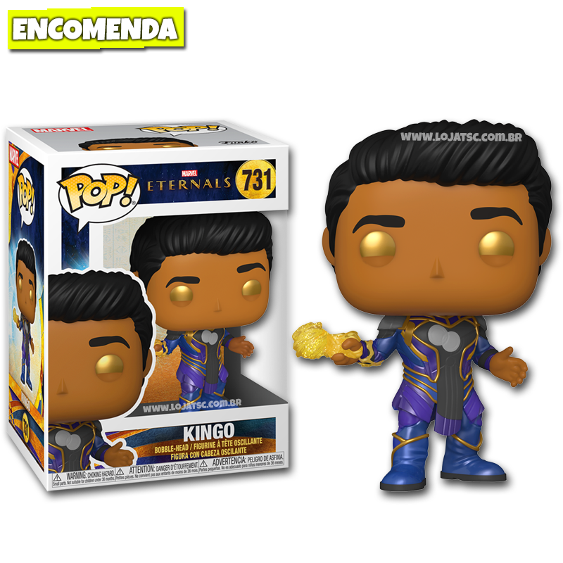 Funko Pop! Eternals - Kingo #731 - Loja TSC