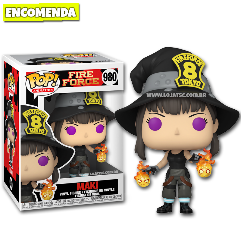 Funko Pop! Fire Force - Maki #980 - Loja TSC