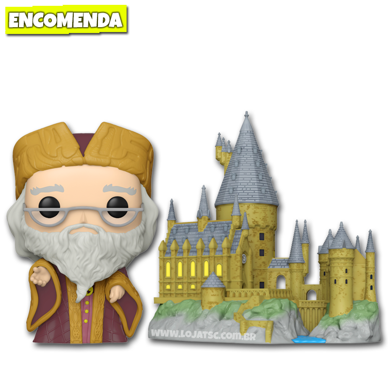 Funko Pop! Harry Potter - Dumbledore com Hogwarts #27 - Loja TSC
