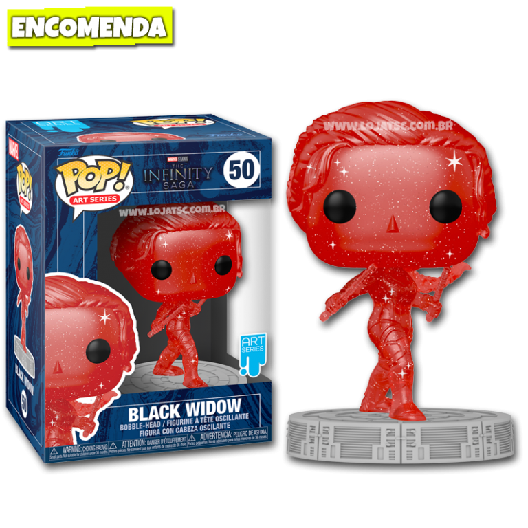 Funko Pop! Infinity Saga - Black Widow #50 Artist Series - Loja TSC