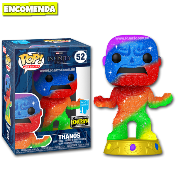 Funko Pop! Infinity Saga - Thanos #52 Artist Series - Loja TSC