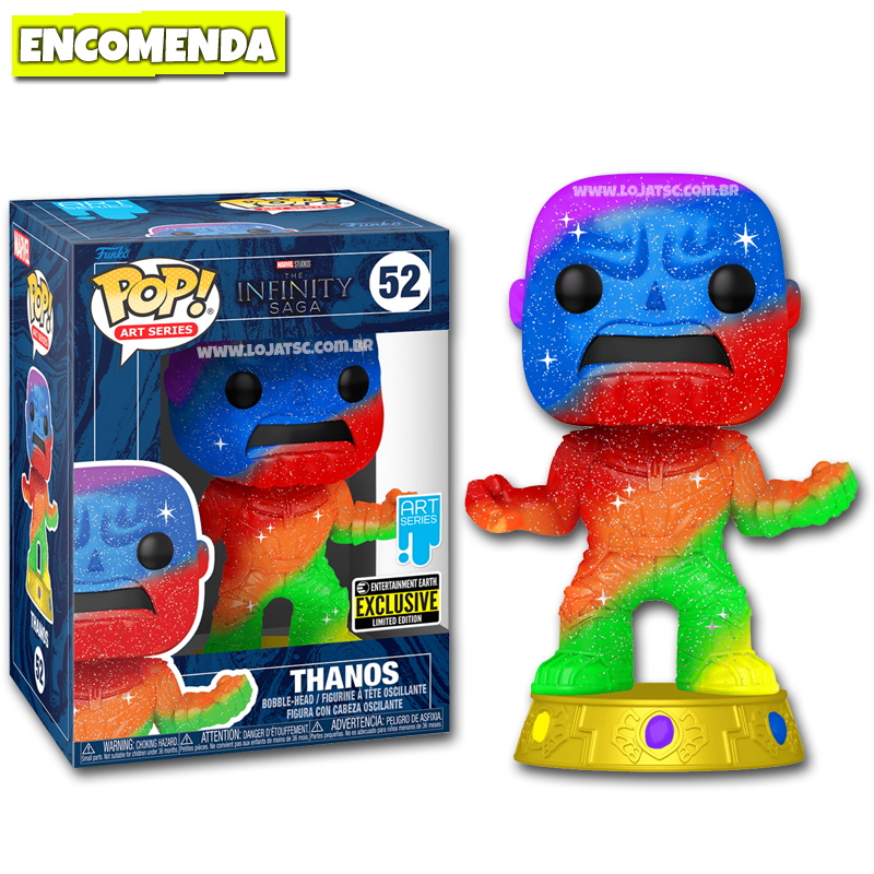 Funko Pop! Infinity Saga - Thanos #52 Artist Series - Loja TSC