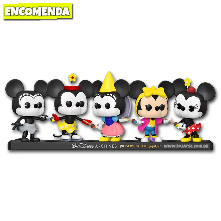 Funko Pop! Minnie Mouse (5Pack) - Loja TSC