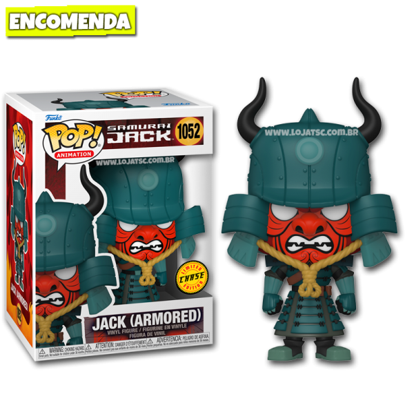 Funko Pop! Samurai Jack - Jack (Armored) #1052 - Loja TSC