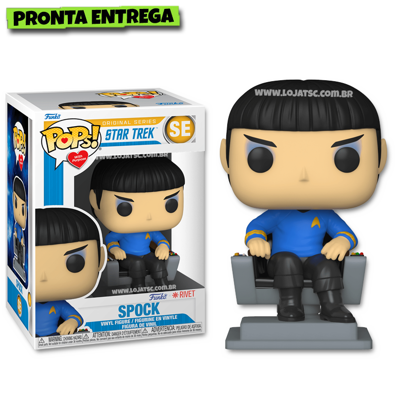 Funko Pop! Star Trek - Spock #1142 - Loja TSC