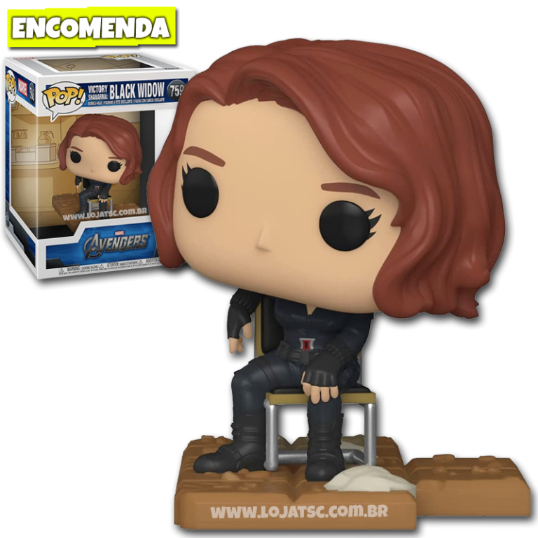 Funko Pop! Vingadores Victory Shawarma Series - Black Widow #759 - Loja TSC