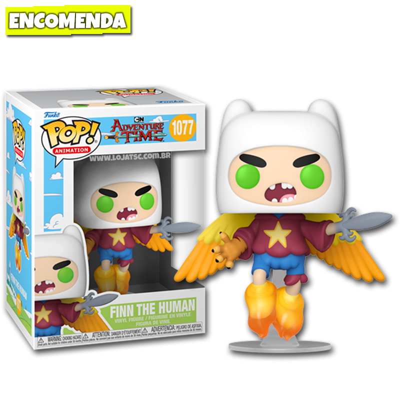 Funko Pop! Adventure Time - Finn the Human #1077 - Loja TSC