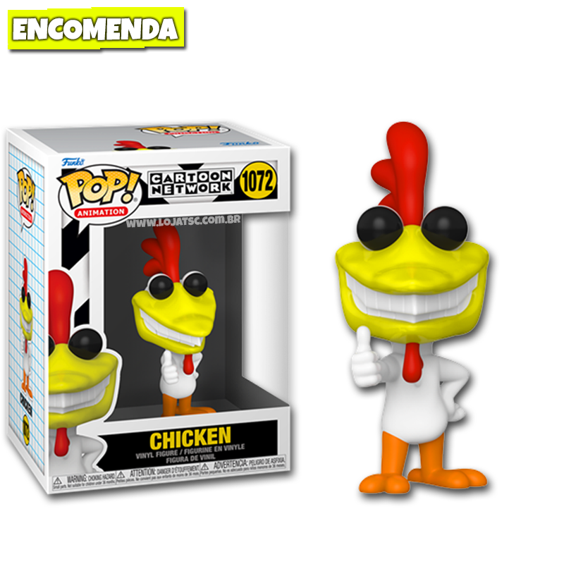 Funko Pop! Cow and Chicken - Chicken #1072 - Loja TSC