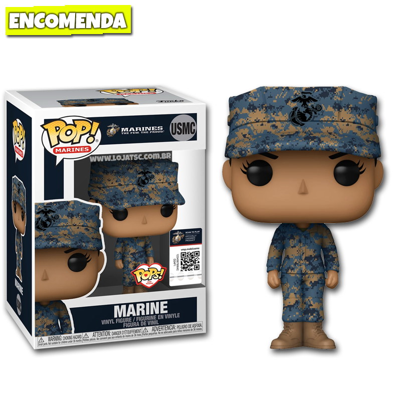 Funko Pop! Marines - Female Hispanic - Loja TSC