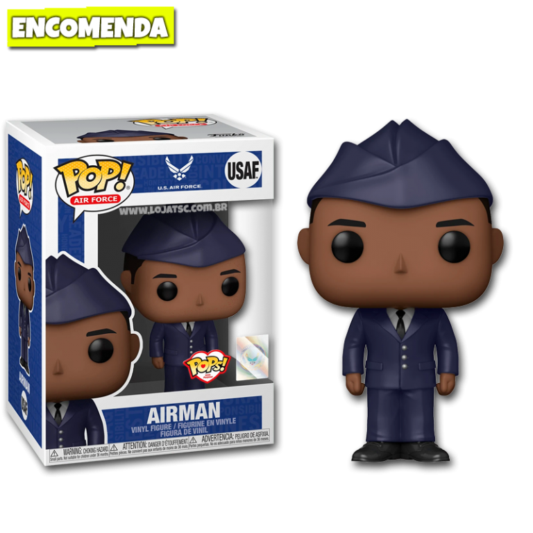 Funko Pop! Military - Air Force Male Hispanic - Loja TSC